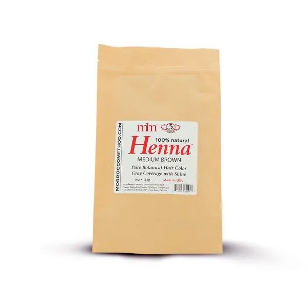 Morrocco Method Henna Hair Dye - Medium Brown | Encompass Health Clinic
