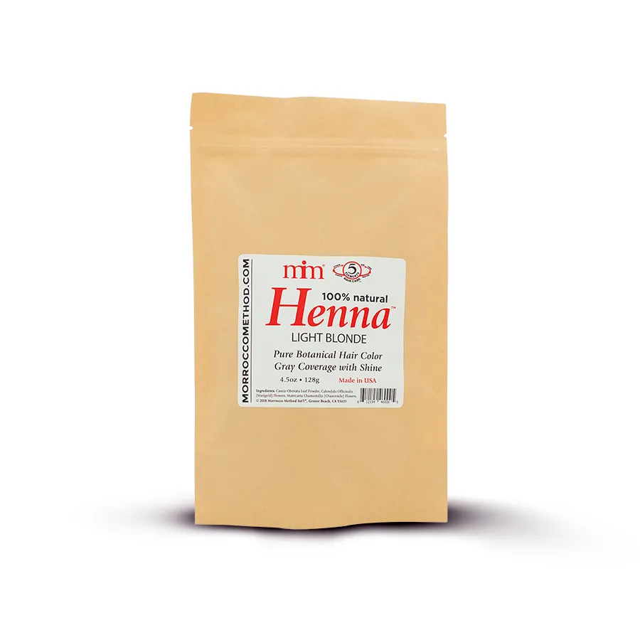 Morrocco Method Henna Hair Dye - Light Blonde | Encompass Health Clinic