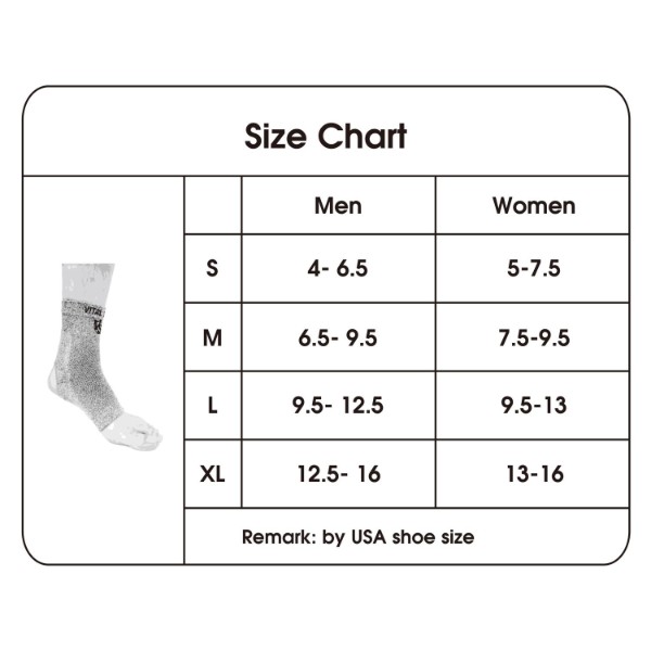 Bamboo Charcoal and Germanium Ankle Sleeve | Encompass Health Clinic